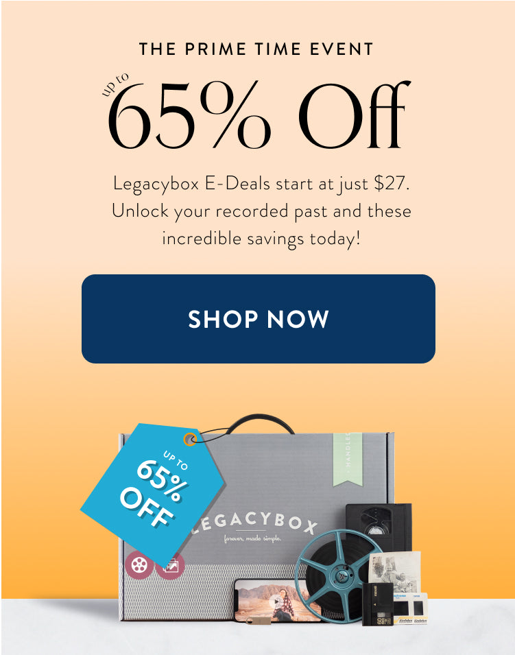 Digitize Home Movies, Photos, Slides & More with Legacybox®