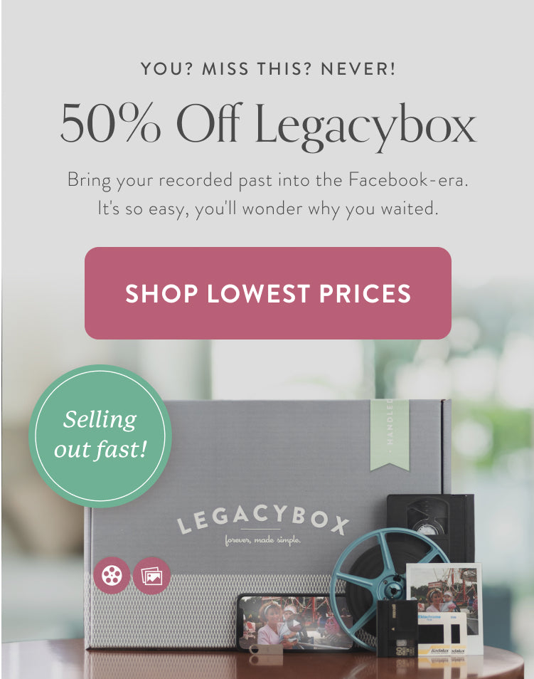 Digitize Home Movies, Photos, Slides & More with Legacybox®