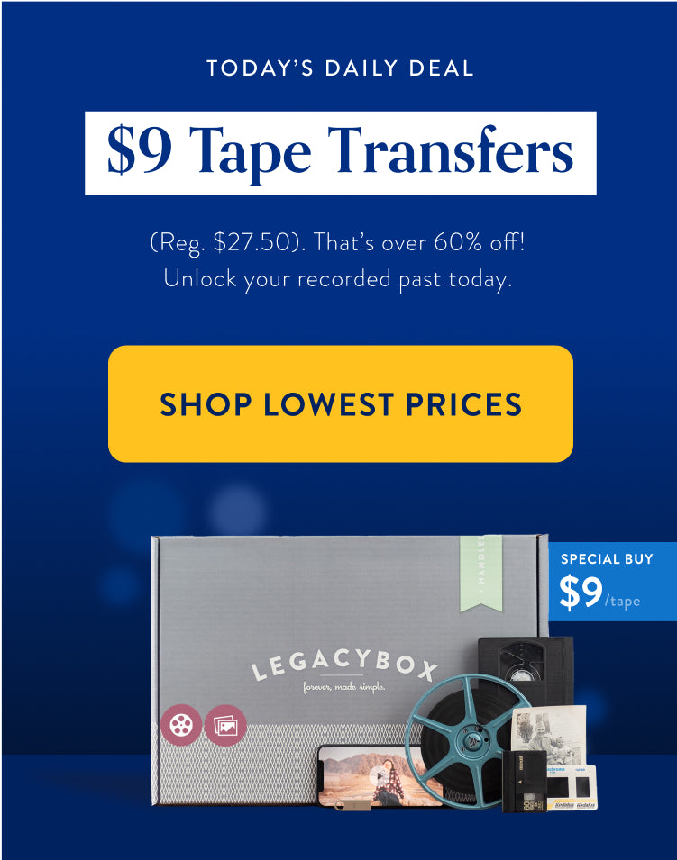 Digitize Home Movies, Photos, Slides & More with Legacybox®